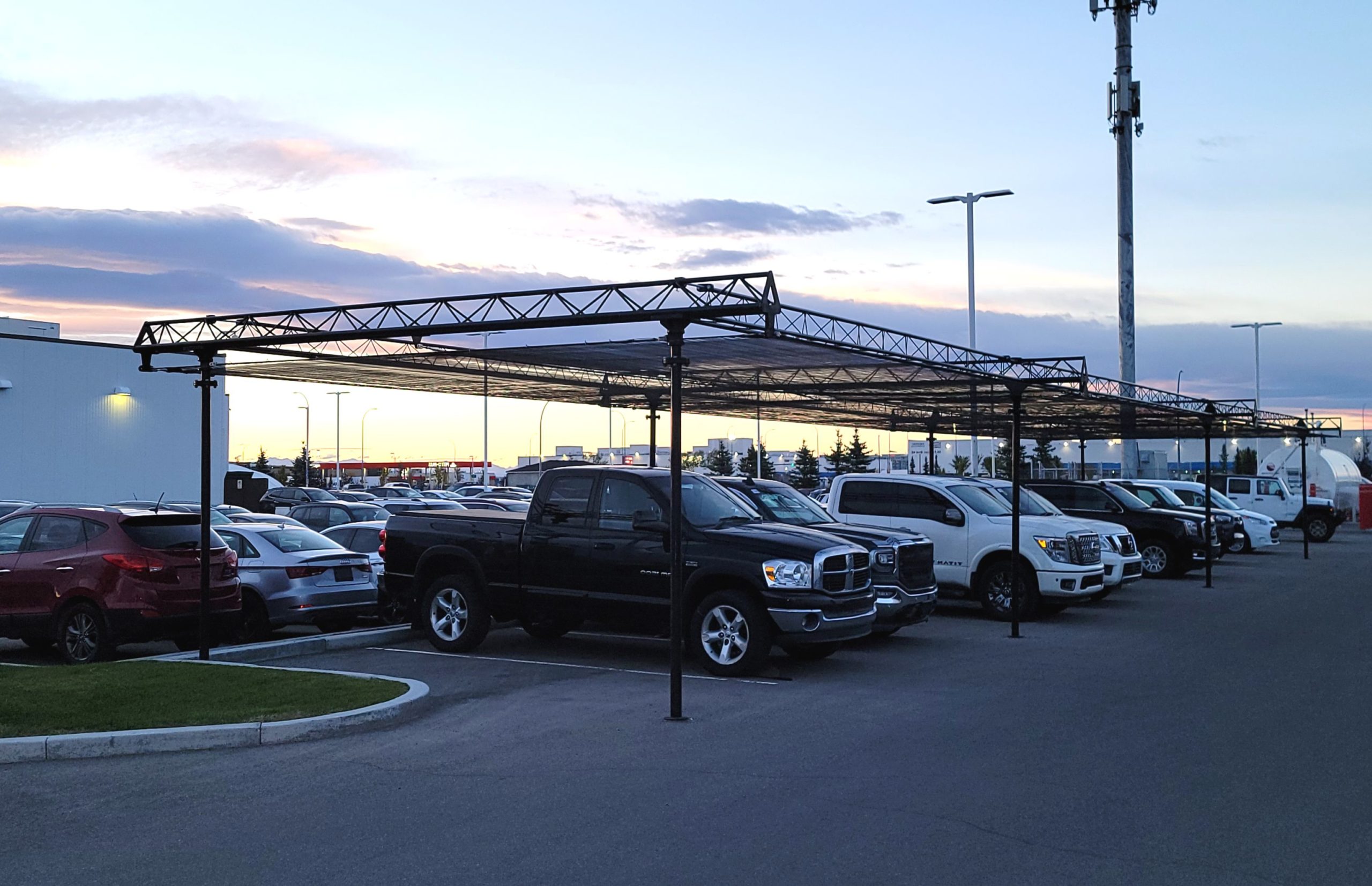 Why Car Dealers Will Want a Hail Canopy Soon! - Weathersolve